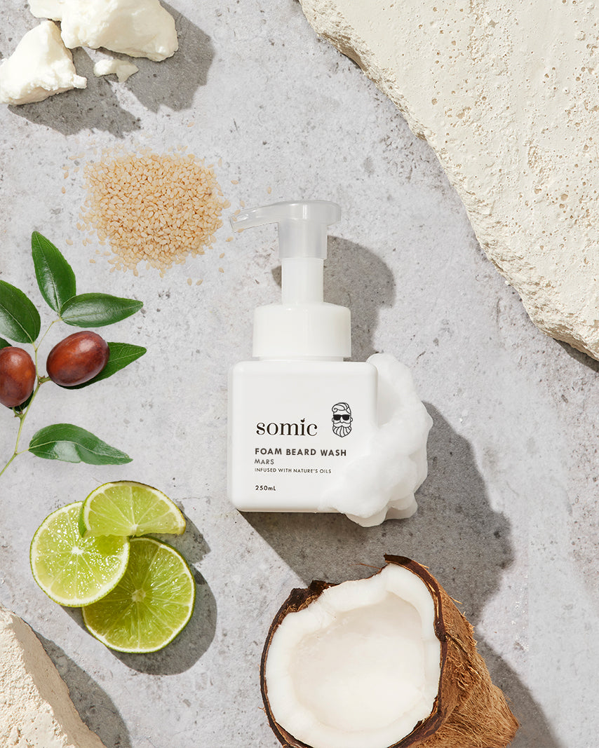 Mars Foam Beard Wash – Somic