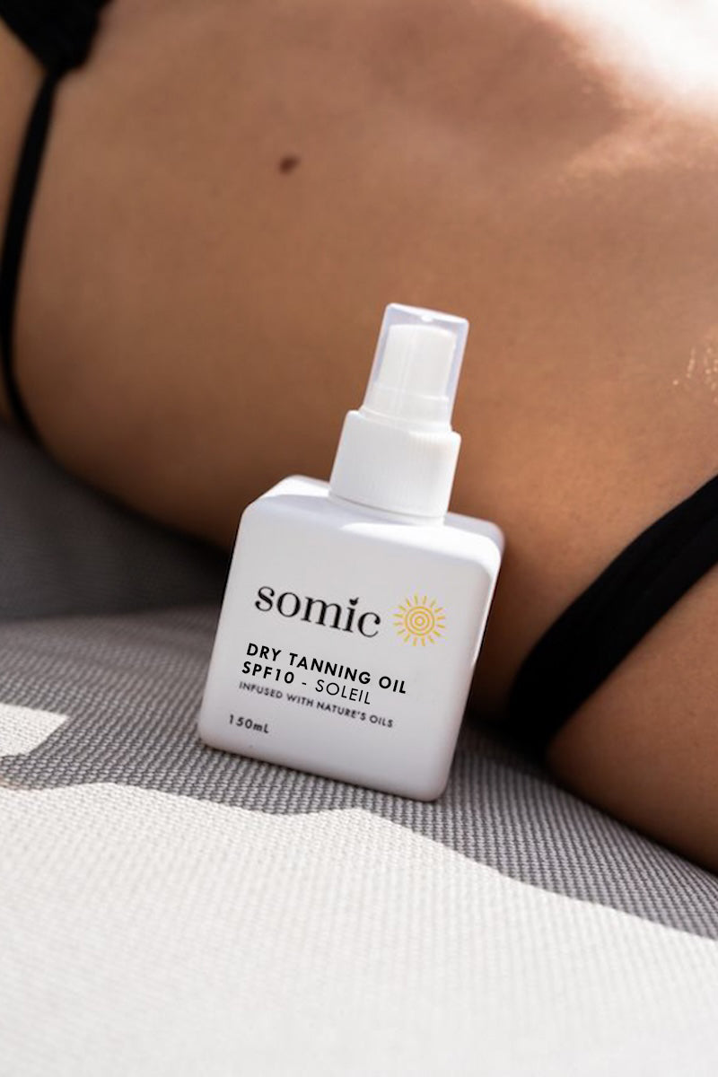 Soleil SPF10 Dry Tanning Oil – Somic